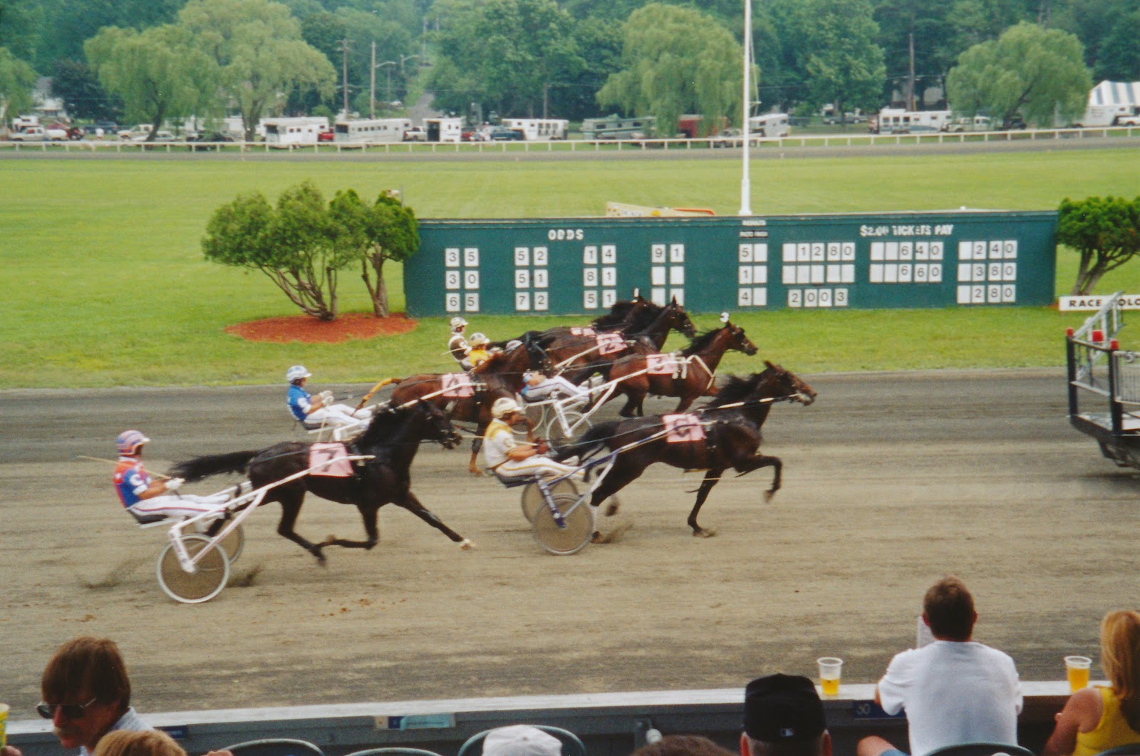View From the Racetrack Grandstand: Still Time to Head to Historic Track