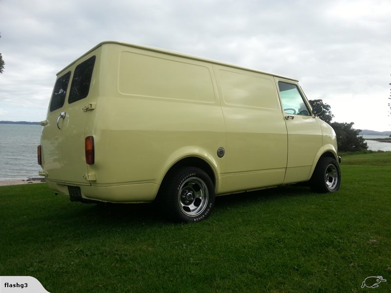Bedford CF2 Van: For sale: Restored Bedford CF1 V8 - New Zealand