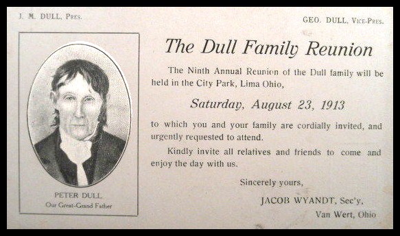 Tique Talk by Marianne Dow: Come to the Dull Family Reunion - for real ...