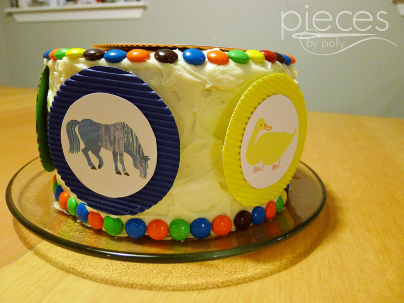 Pieces by Polly: Easy Brown Bear, Brown Bear Birthday Cake