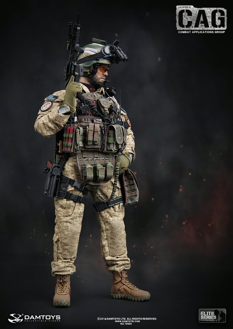 One Sixth Military Figure : DAM Toys 1st SFOD-D CAG (Combat ...
