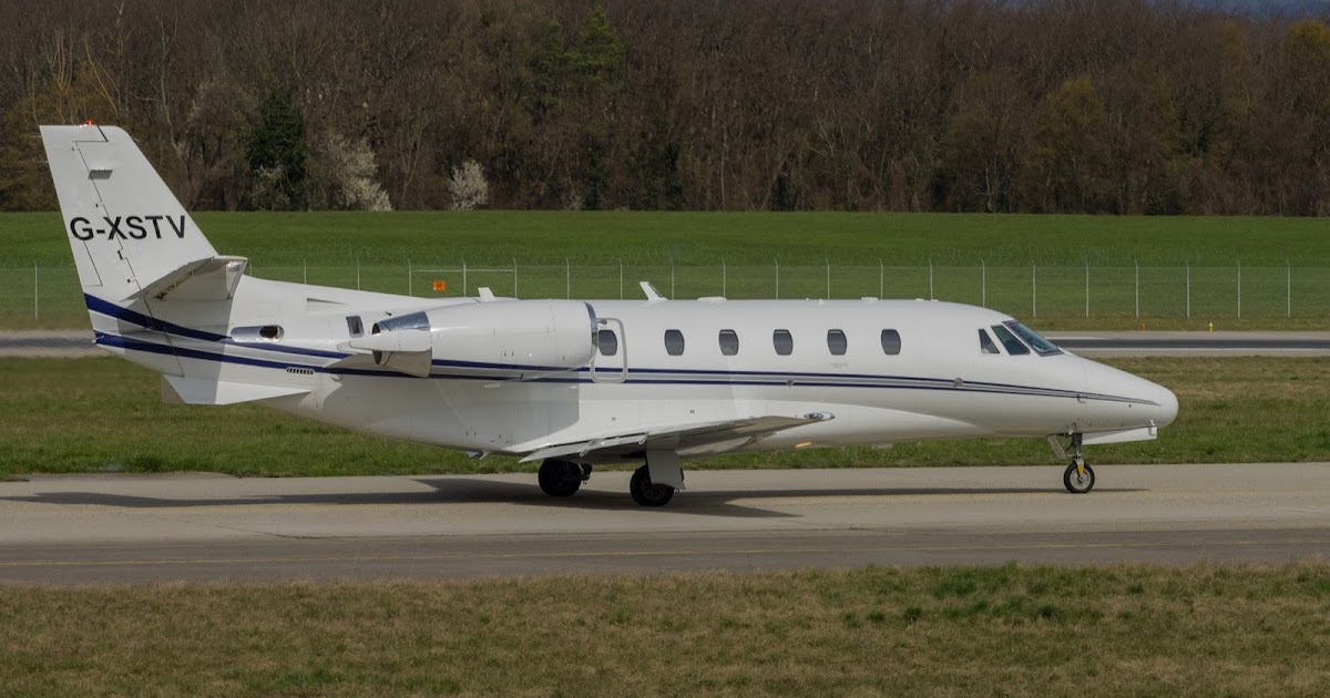FLUGZEUGE Privatjets etc: G-XSTV Cessna 560XLS Citation C56X