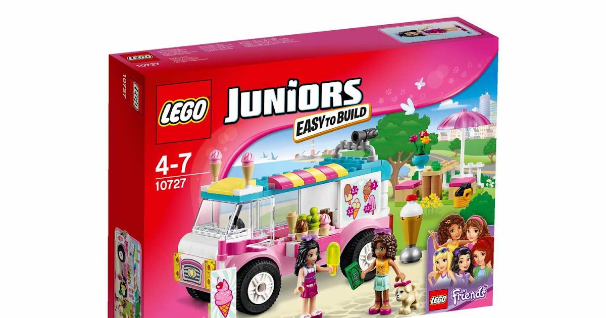 LEGO gosSIP: 240316 LEGO 10727 Juniors Friends Emma’s Ice Cream Truck ...