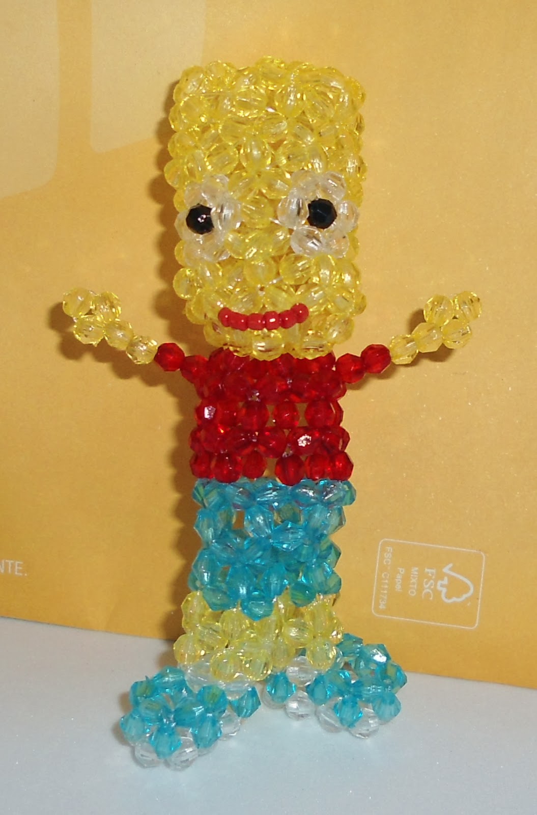 MANUALIDADES EN PERLAS LILIANA: FIGURAS EN PERLAS PARA NIÑOS