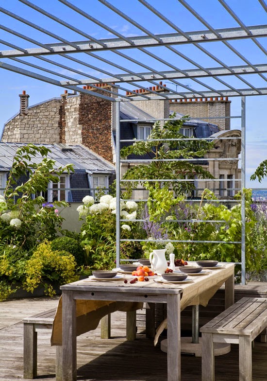 ESTILO RUSTICO: Disenos de Terrazas Rusticas