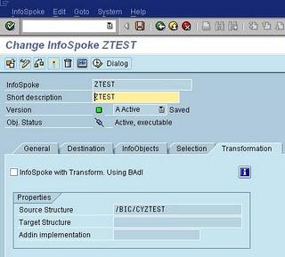 SAP BI: Open Hub Service using SAP BW