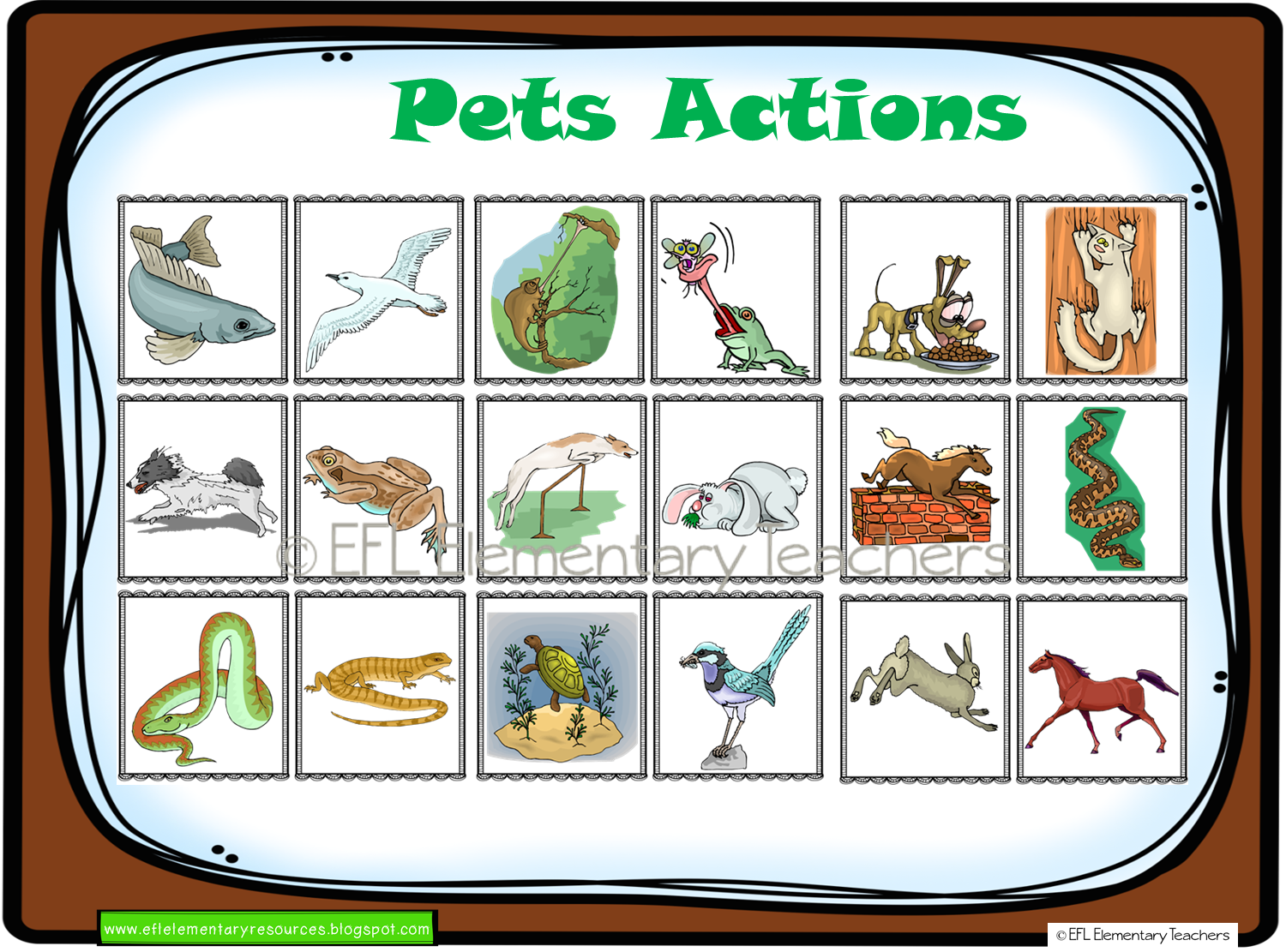 EFL Elementary Teachers: Pet theme for Elementary Language Learners