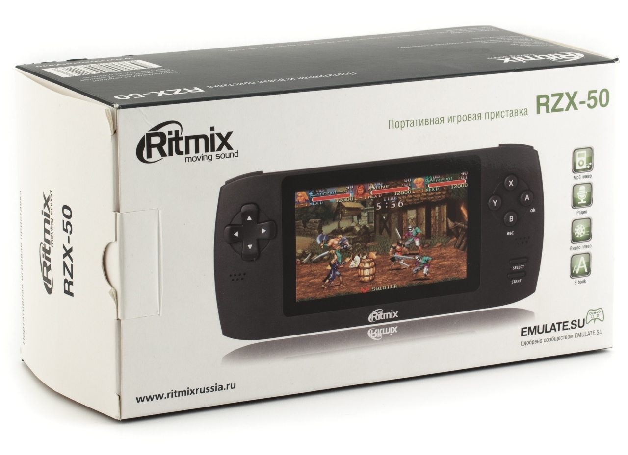 Всё о игривих приставок и их история: Ritmix RZX-50