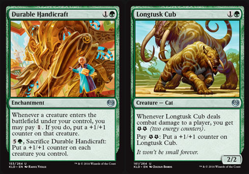 Magic the Gathering Adventures: Kaladesh Set Review: Green