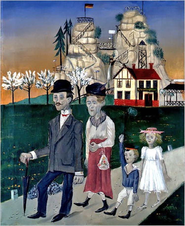 It's About Time: Family by German artist Otto Dix 1891-1969