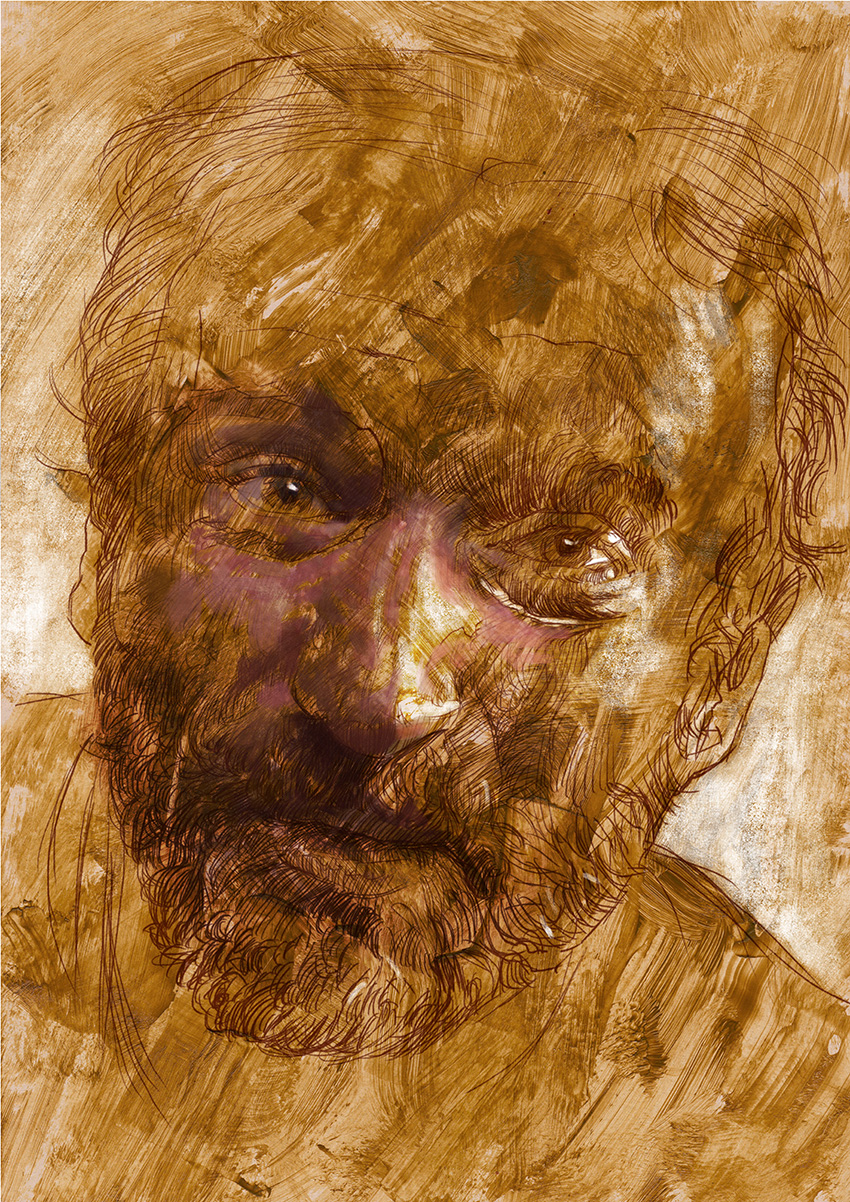 Portrait 267 Robin Williams - MICHELE PETRELLI | Contemporary Artworks