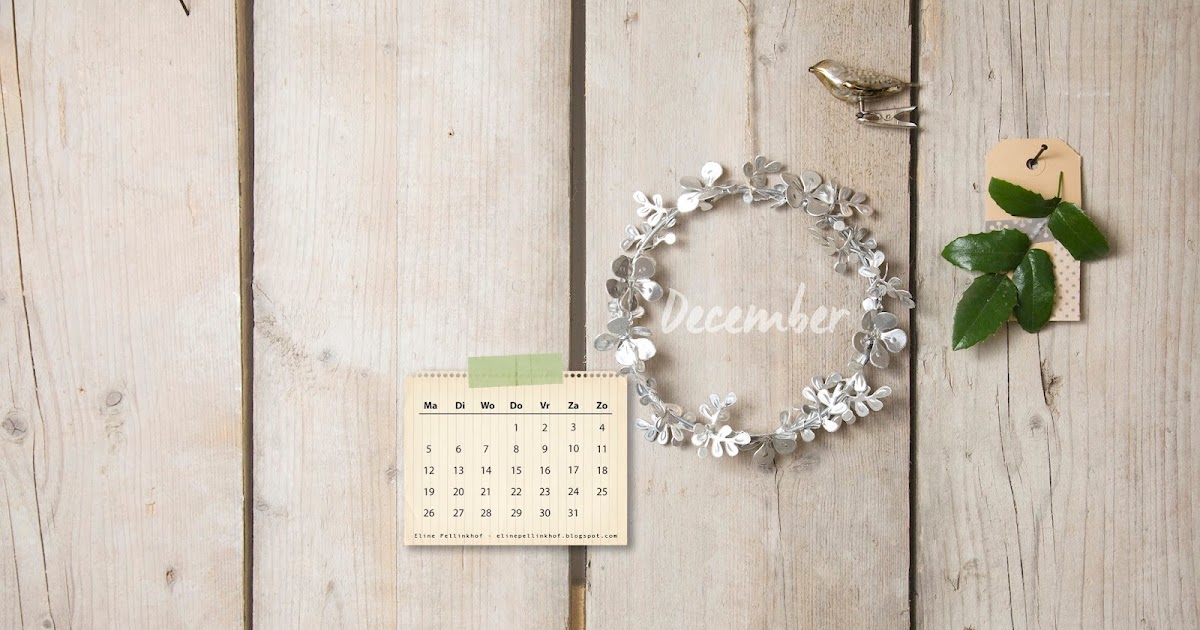 Eline Pellinkhof: Bureaublad december