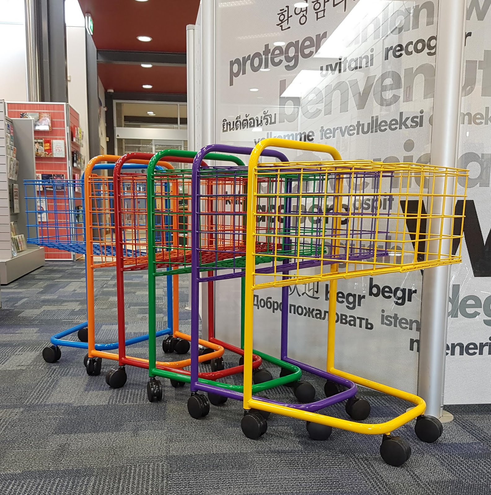 Team News: customer trolleys