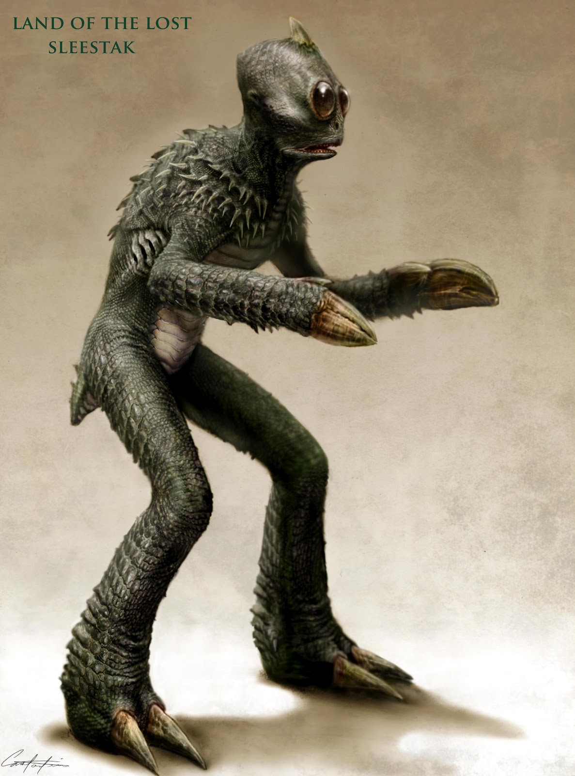 Constantine Sekeris Design: Land of the Lost Sleestack Designs