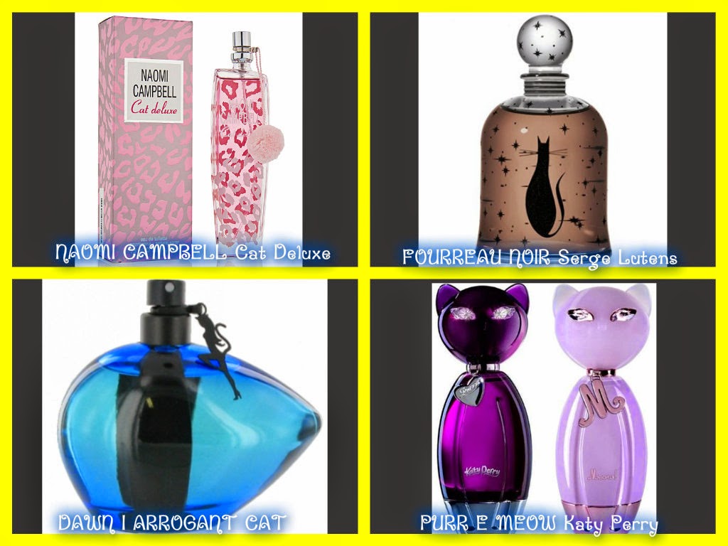 Milla's Place: PERFUMES E GATOS