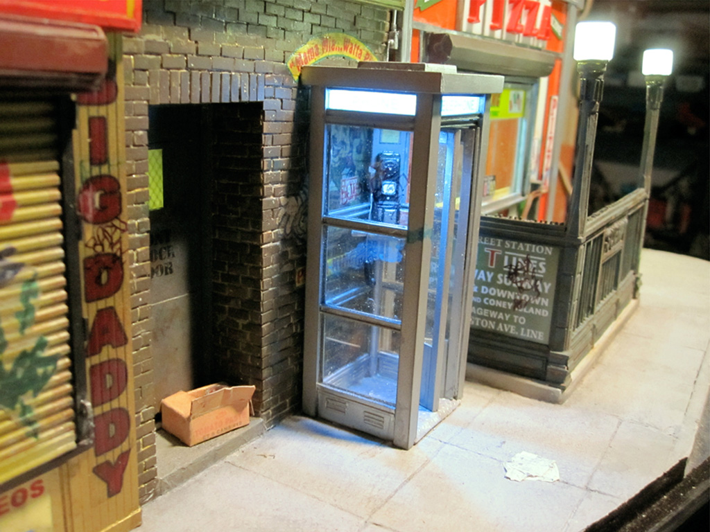 Miniature Urban Sculptures by Alan Wolfson