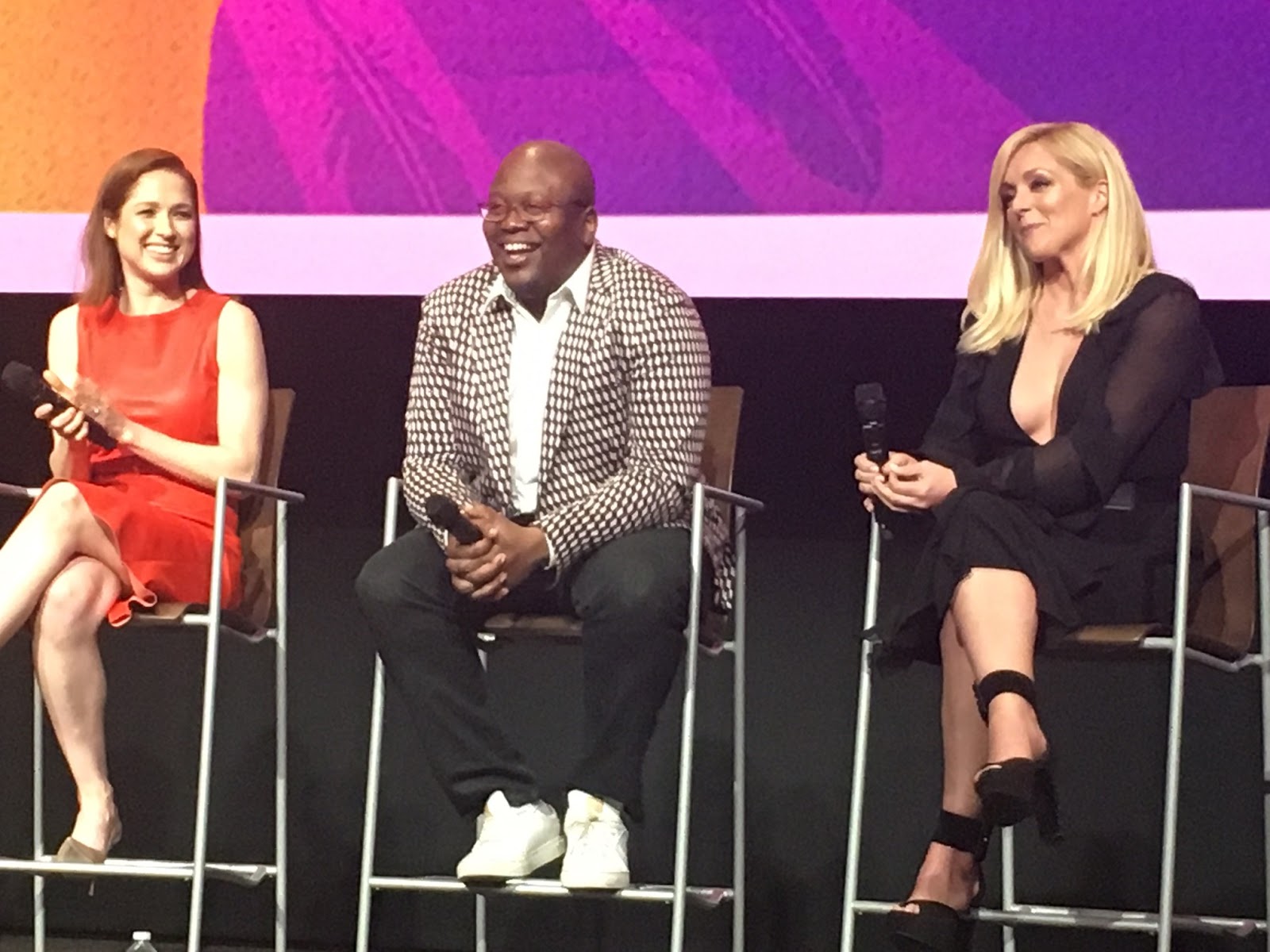 Thinking Pink Unbreakable Kimmy Schmidt Fyc Panel