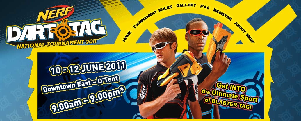 SG Nerf: Official Nerf Dart Tag Singapore National Tournament 2011!