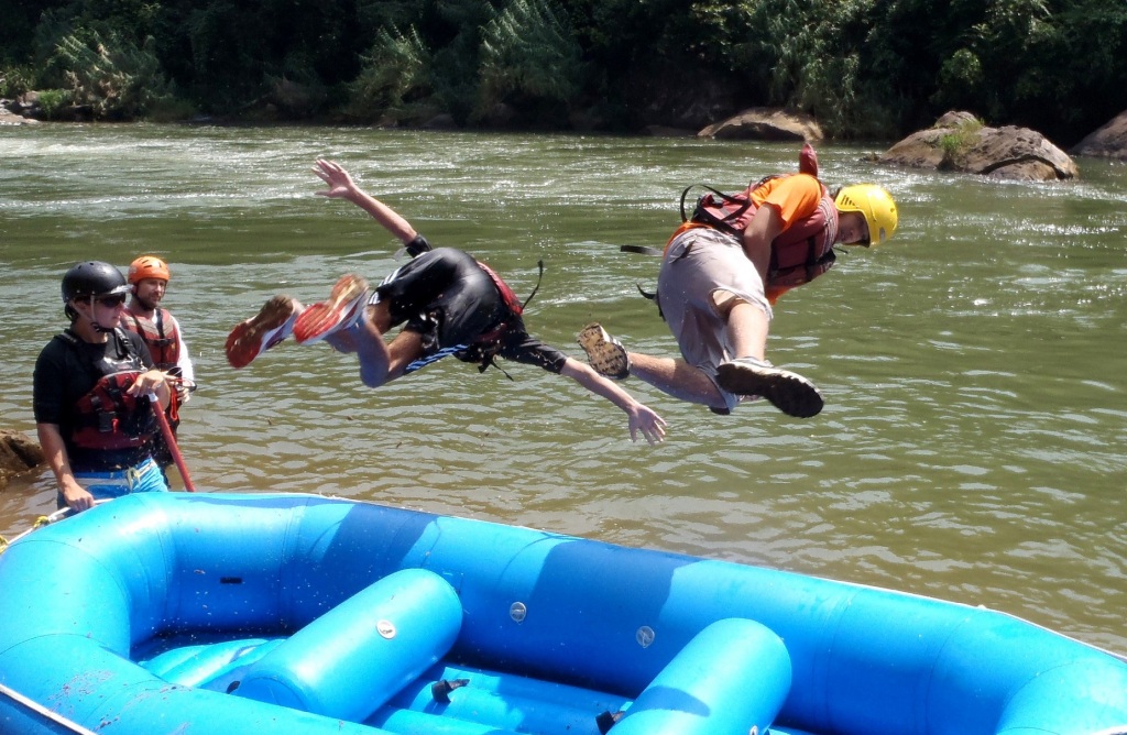 .: Day 6: White Water Rafting