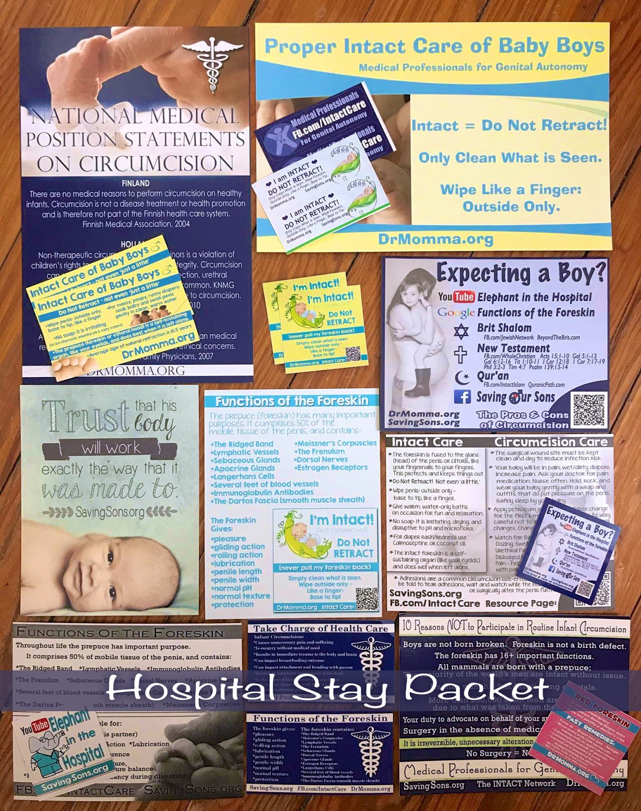 Saving Our Sons: Intact Care and Circumcision Info Pack
