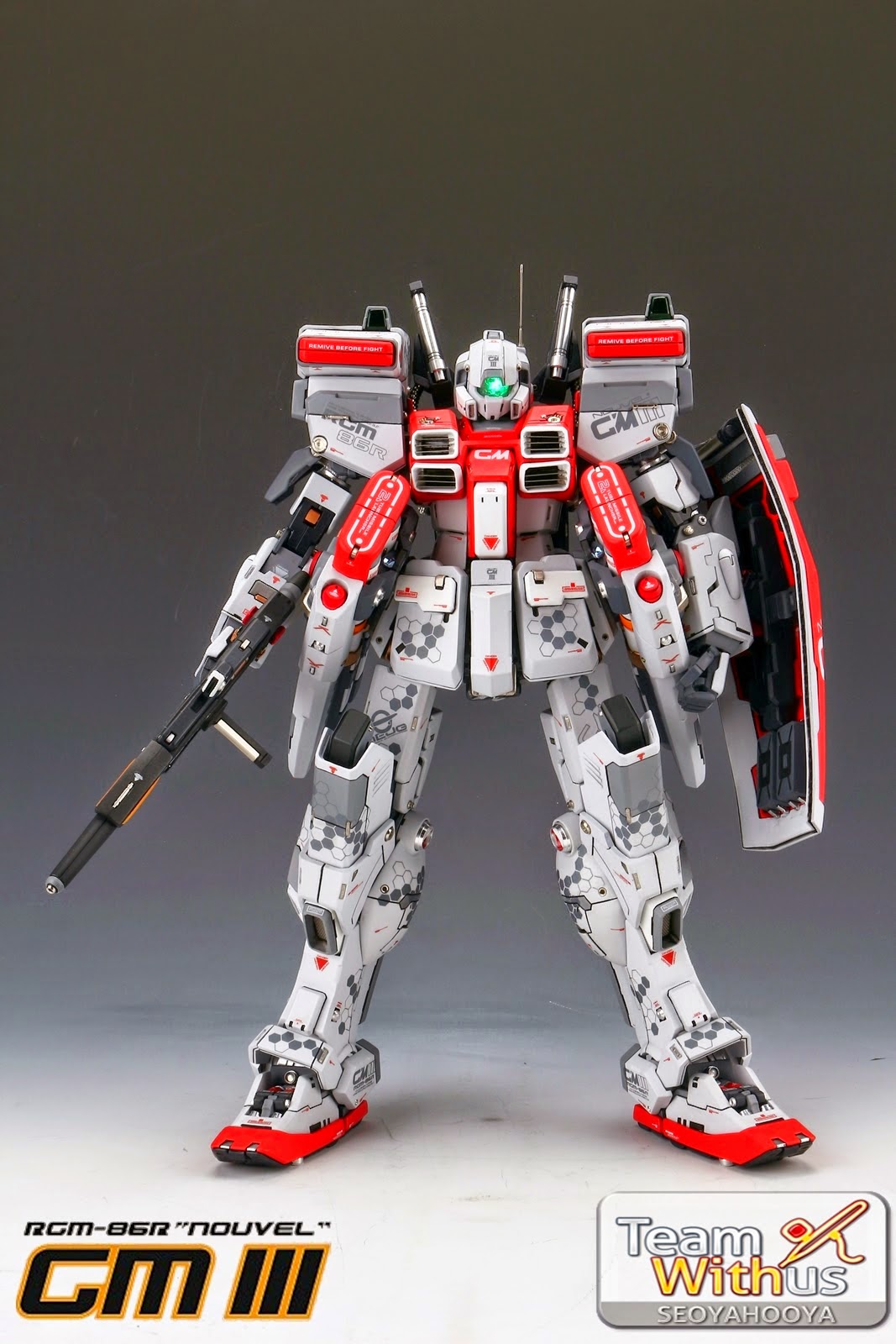 Gundam Family: 1/72 RGM-86R GM III 'Nouvel' Painted Build