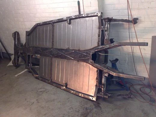 Reforço do chassis Fusca