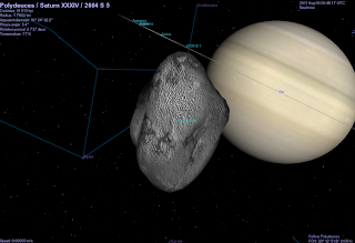 The Voice of Vexillology, Flags & Heraldry: Polydeuces Flag, moon of Saturn