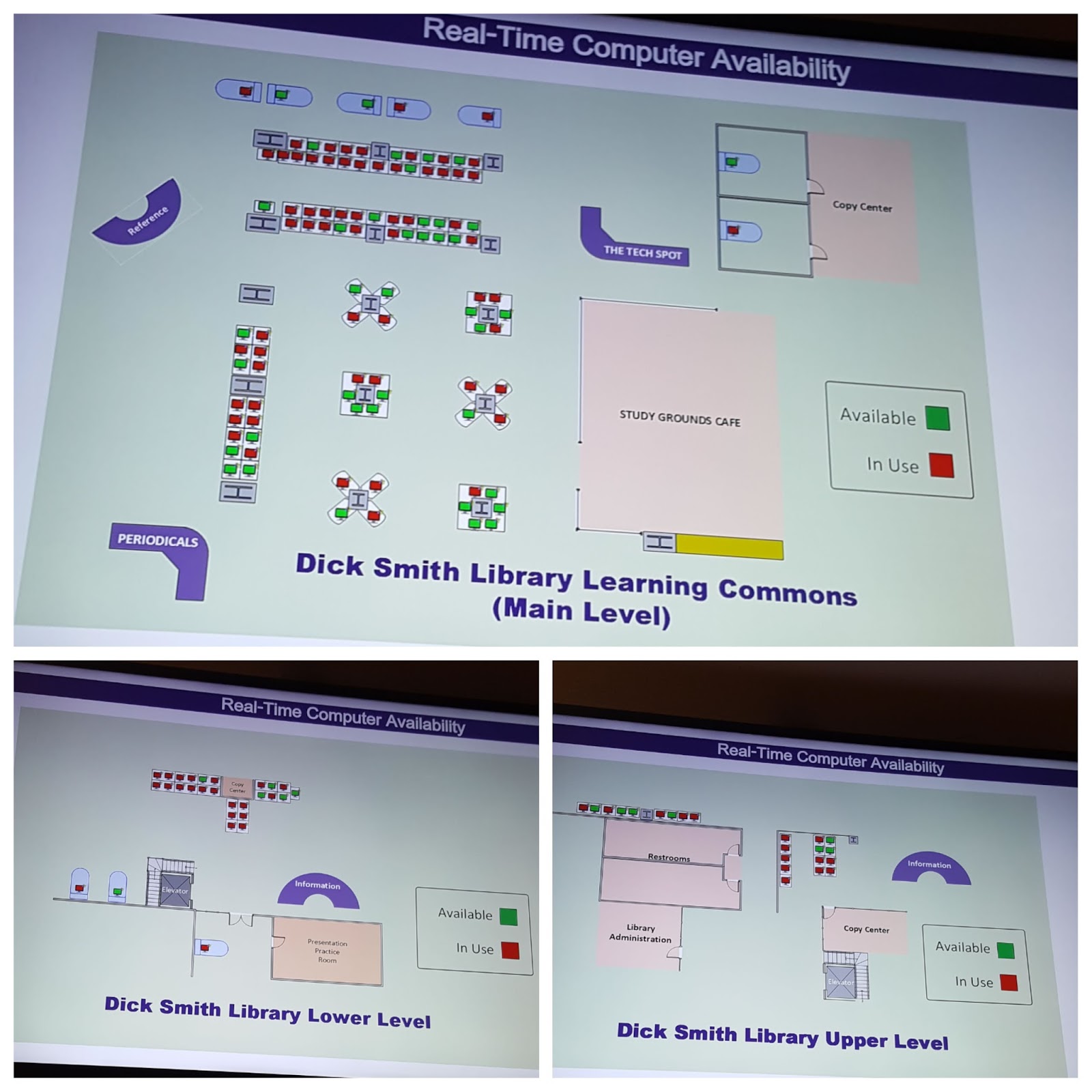 Library Online Lounge - Tarleton Libraries: "Real-Time Computer Availability"