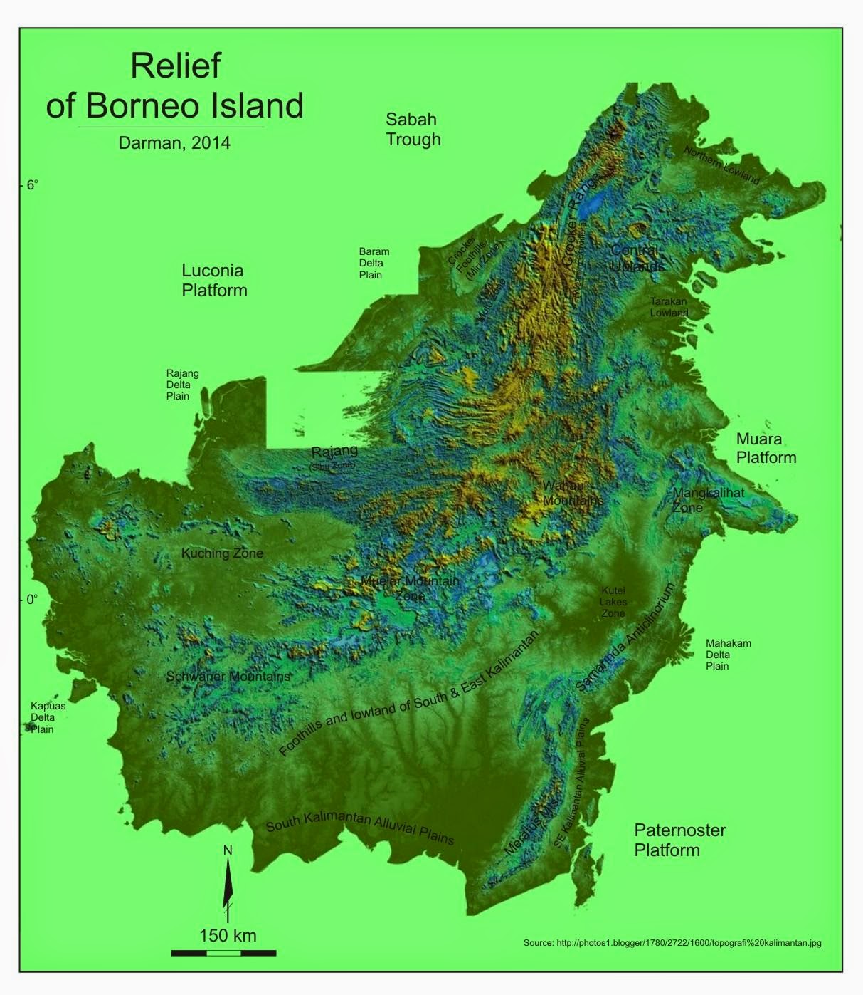 Chapter 1. Physiography of Indonesia: 2.SUNDALAND