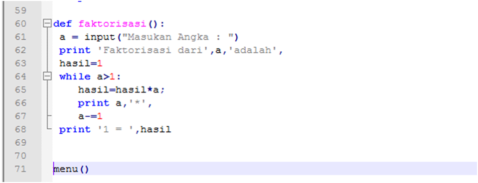 Nemure no King: Logika Fungsi pada Python
