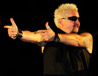 Fans of Guy Fieri: Guy Fieri events at Pebble Beach Food & Wine Fest, 2011