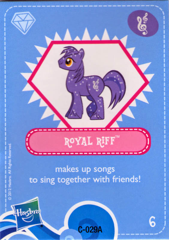 MLP Royal Riff Blind Bag Cards | MLP Merch