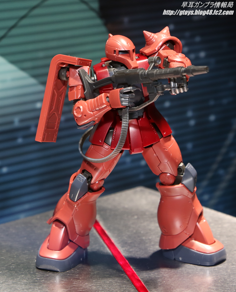 GUNDAM GUY: HG 1/144 MS-05S Char's Zaku I - On Display @ Gunpla Expo ...