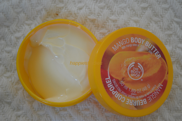 The Body Shop Mango Body Butter Review - Happiest Ladies