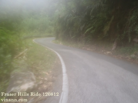 Ride to Fraser Hills - 120812 vin_ann