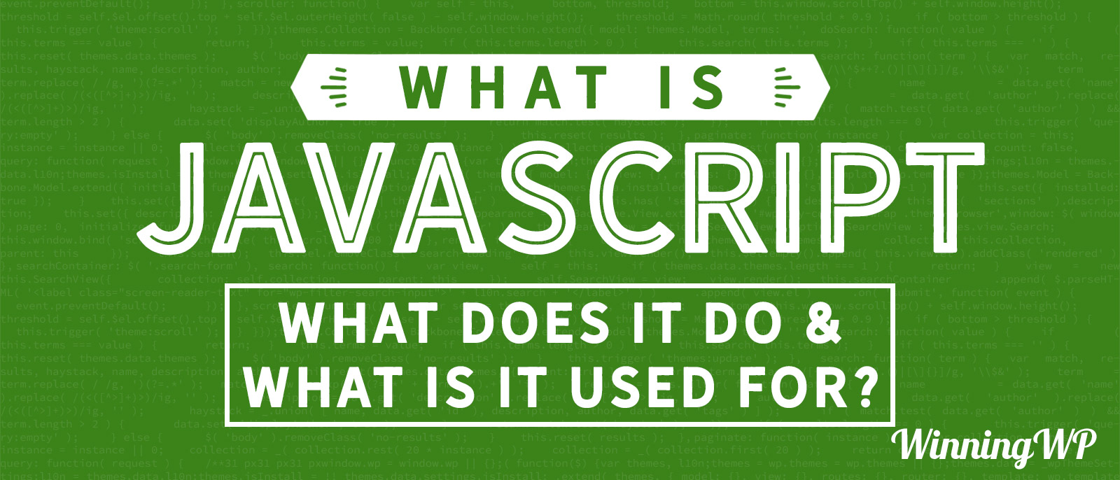 What is JavaScript? - WebDesignTutorialz