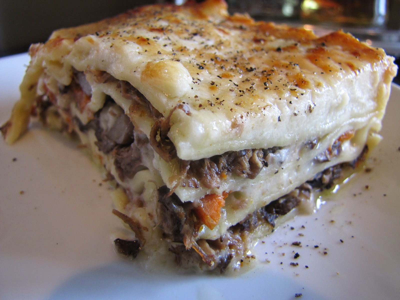 Katie Cooks Dinner: SHORT RIB LASAGNA