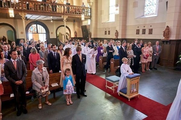 The Grand Ducal Family attend First Holy Communion for Prince Noah