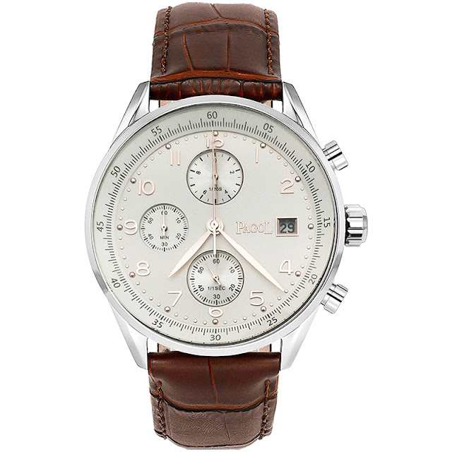 PAGOL Men's Quartz Chronograph Wristwatch PG8001