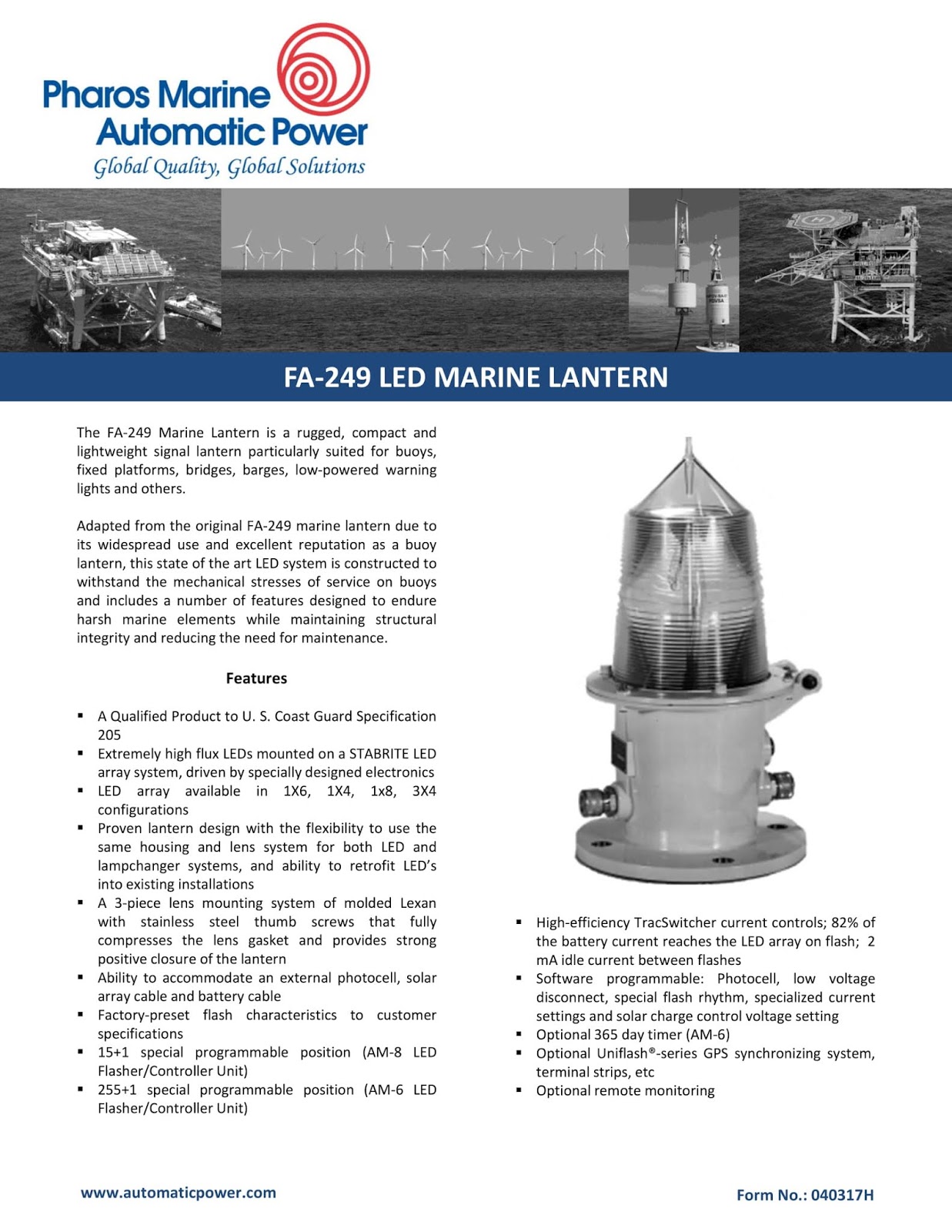 Marine Lantern, Solar Marine dan Lampu-lampu Navigasi Kelautan.: Pharos ...