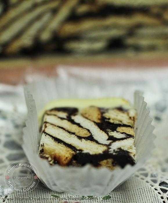 HomeKreation - Kitchen Corner: Kek Batik Cheese (Batik Cake with Cheese ...