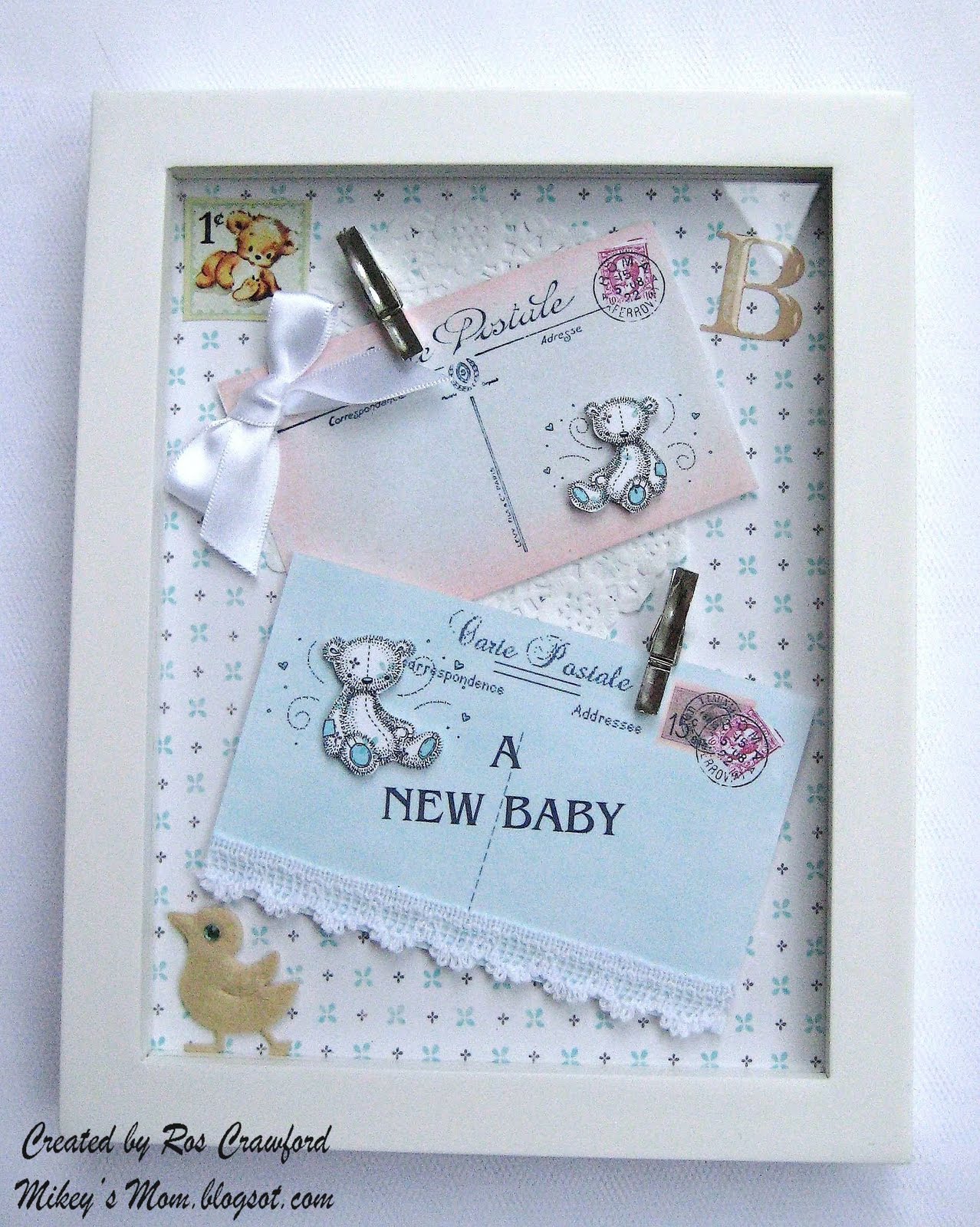 Mikey's Mom: Baby frame ...