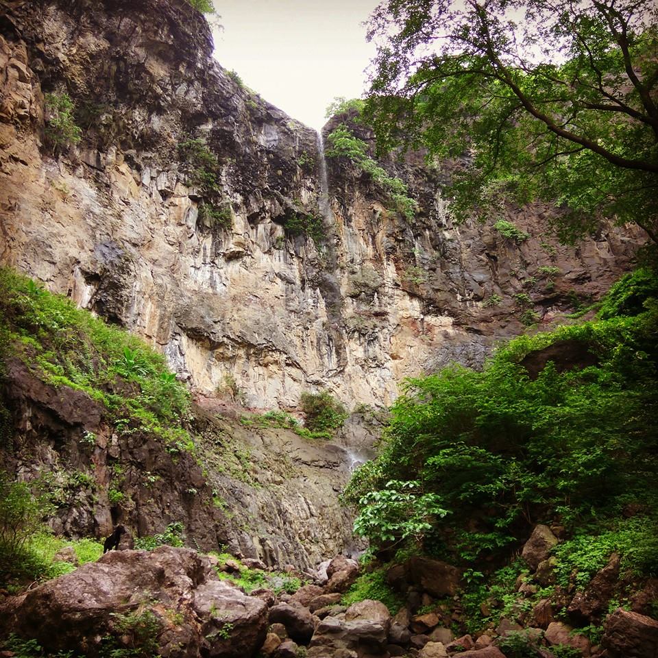 Waterfall at Khuniya Mahadev Pavagadh, Gujarat