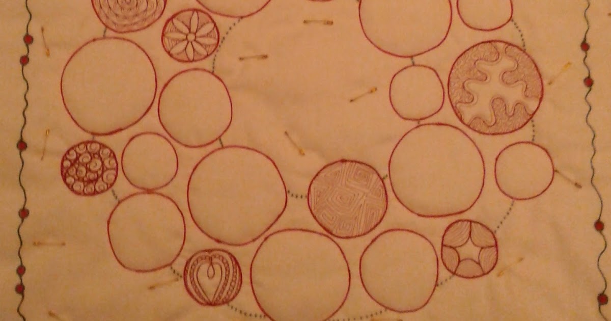 Websterquilt: Free Motion Friday - Helen Godden's Christmas Advent ...