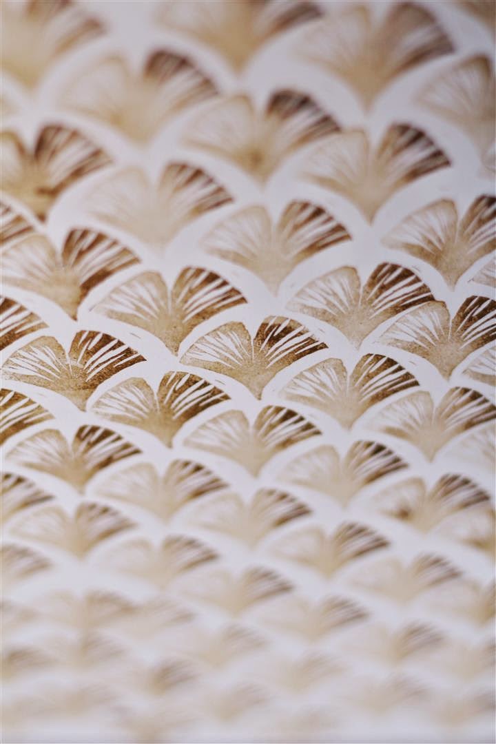 emuse: Japanese pattern stamp - ginkgo