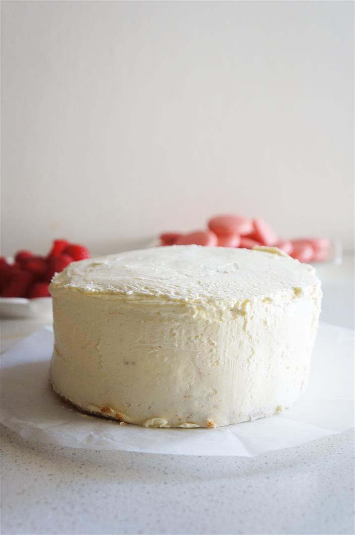 Raspberry, Lychee and Vanilla Cake | Cakelets & Doilies