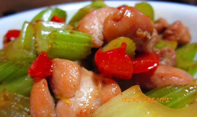 Irene's Recipe: Chicken Celery