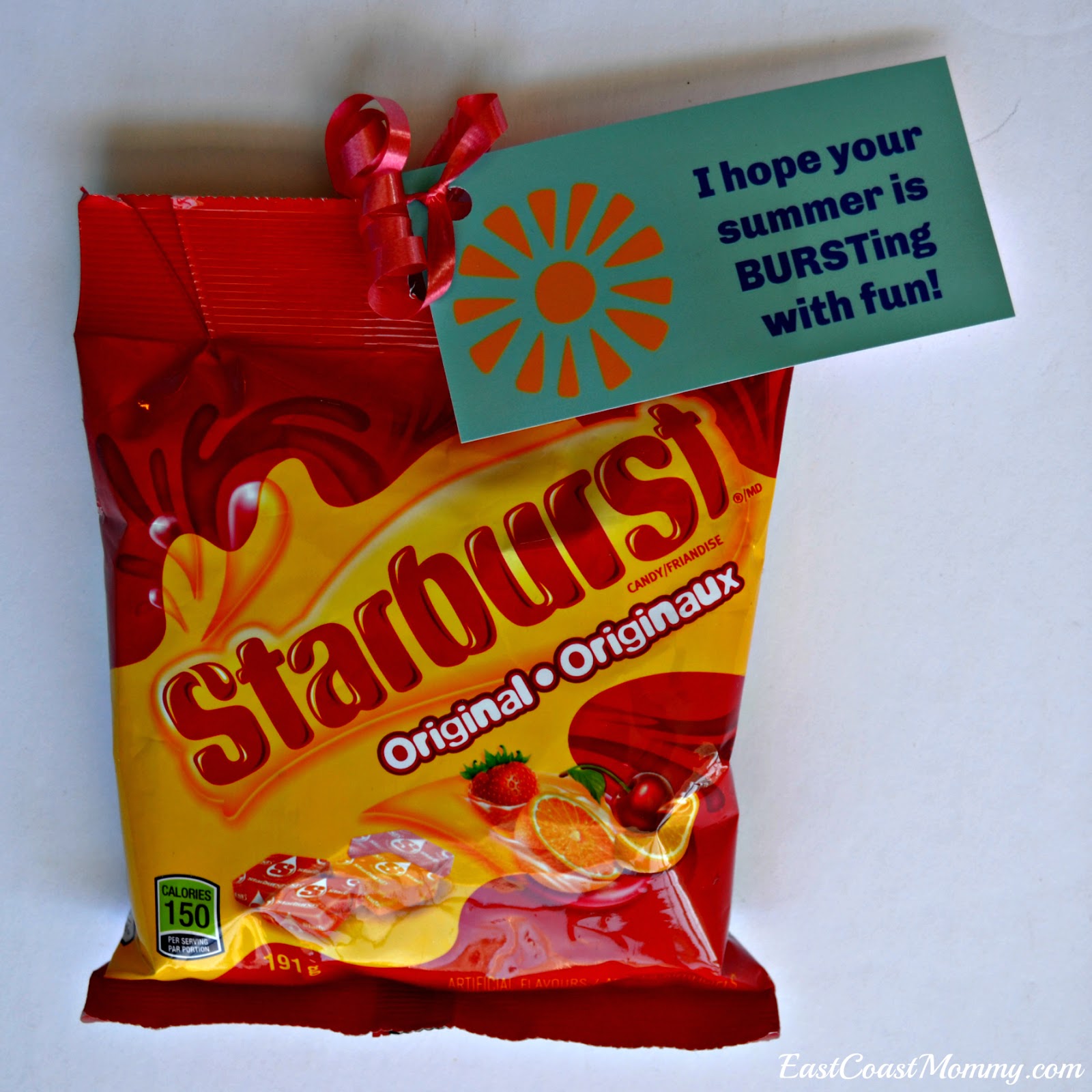 East Coast Mommy: Last Day of School STARBURST treats... with free ...