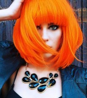 La moda en tu cabello: Cortes de pelo color anaranjado - 2016