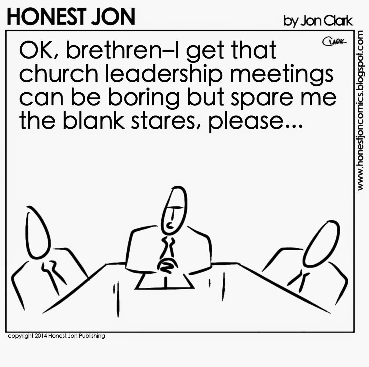 HONEST JON: Boring church meetings